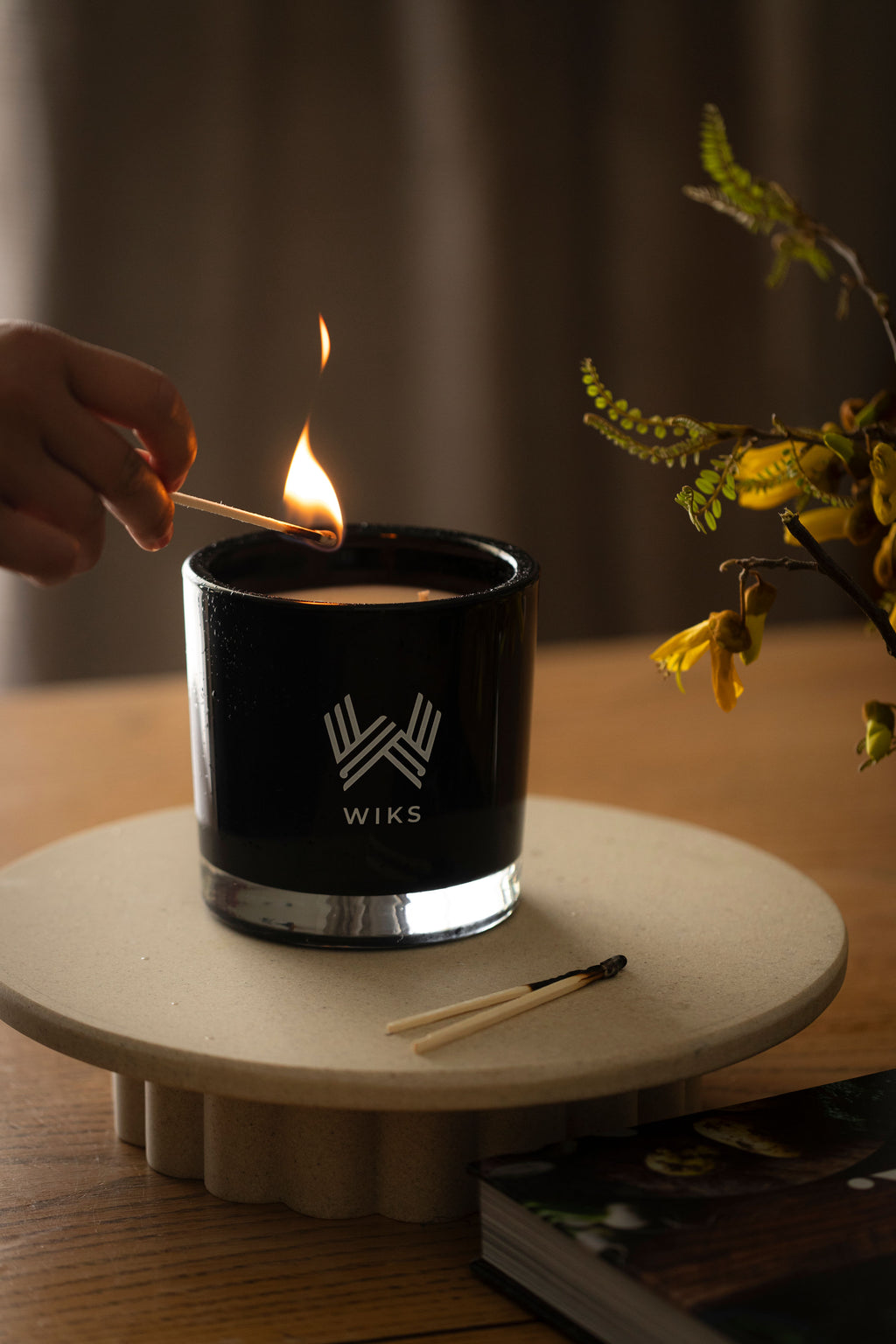 Large Candle | Ngahuru Autumn – collecte